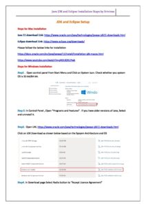 JDK_and_Eclipse_Setup_2021 (1) | H2Kinfosys Online Training Videos